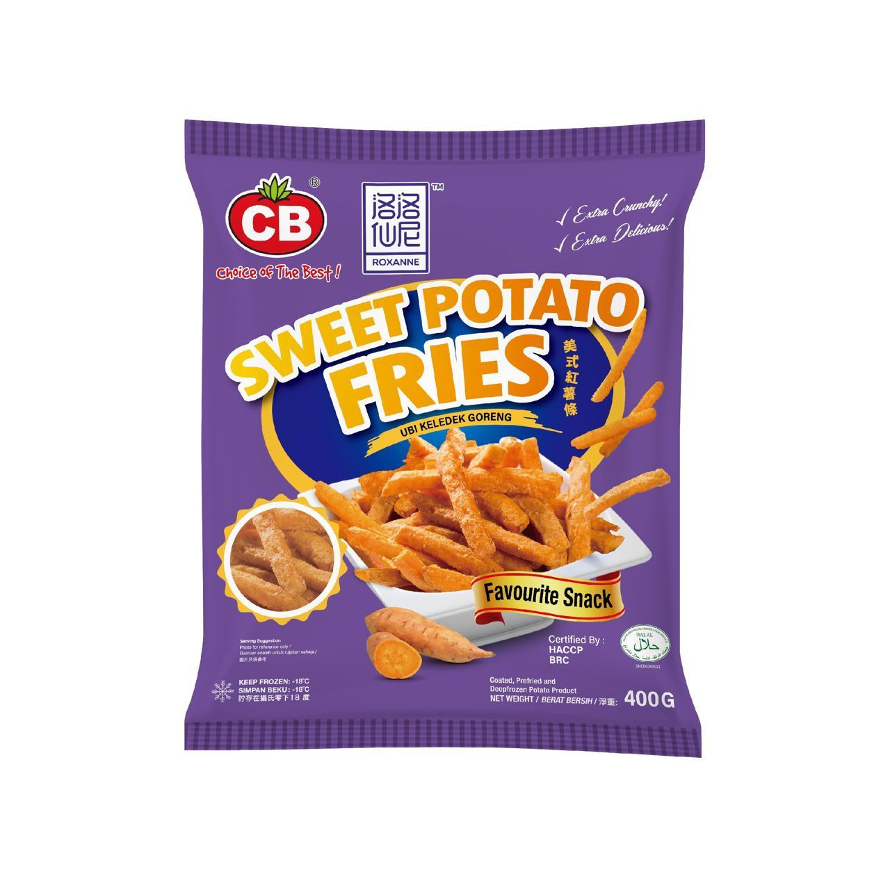 CB Sweet Potato Fries (400g) – Extra Crunchy & Delicious | Shopee Singapore