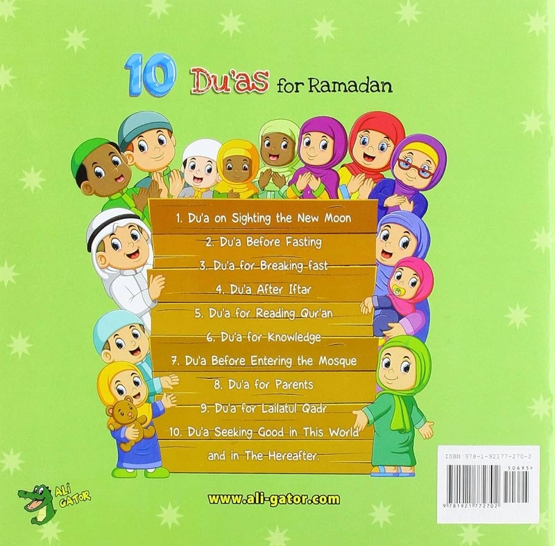 10 DUAS FOR RAMADAN (Ali Gator) (Islamic Story Book for Kids Ramadan ...