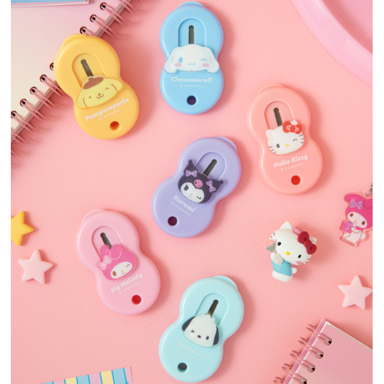 [SANRIO] Stationery parcel paper cutter Cinnamoroll/Kuromi/Melody ...