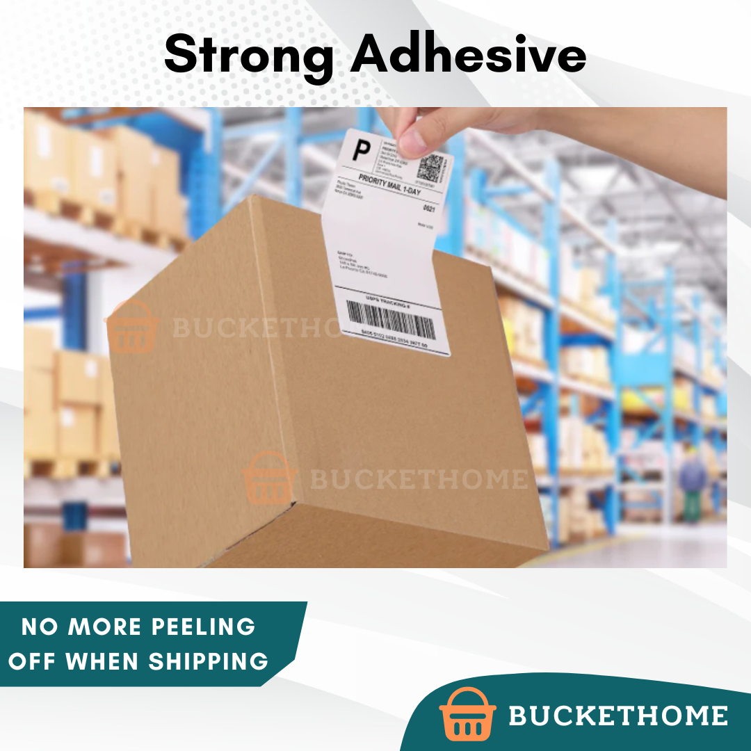 [SG Seller] Thermal Label A6 Airway bill Size Waterproof Strong ...