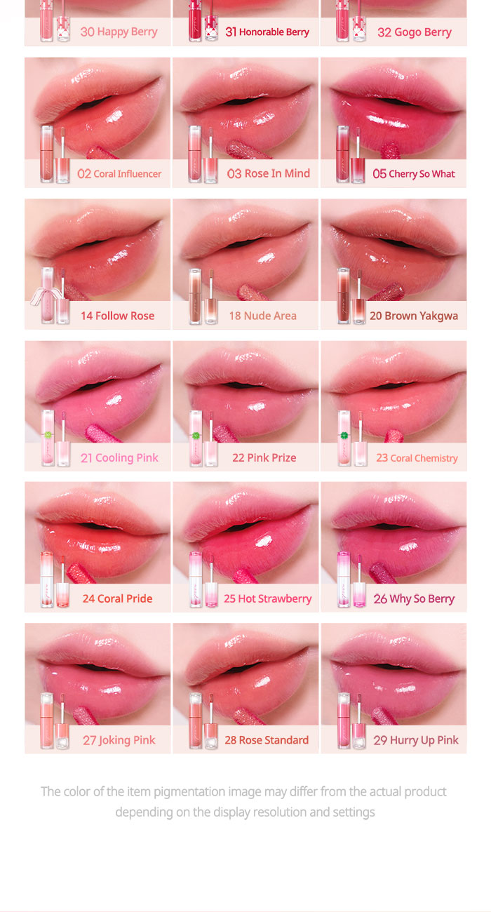 [PERIPERA] BEST | NEW Softberry Collection | Ink Mood Glowy Tint 4g ...