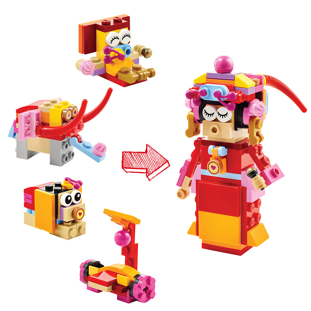 LEGO Opera Singer 4 in 1 (6486167) | Shopee Singapore