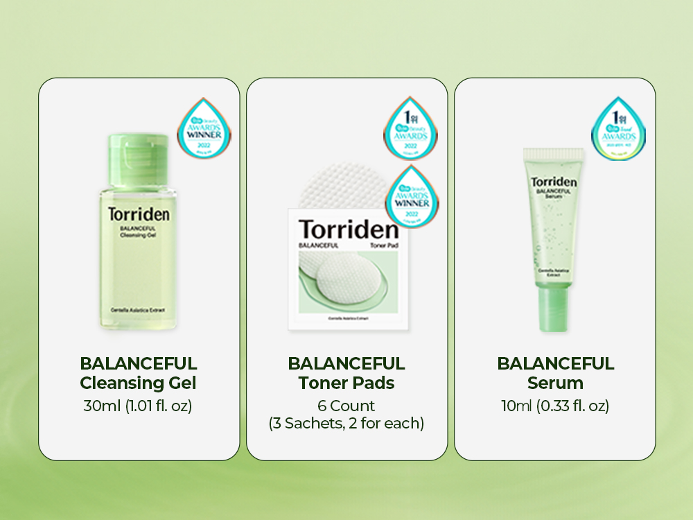[Torriden Official] BALANCEFUL Cica All in One Mini Size Trial Kit ...