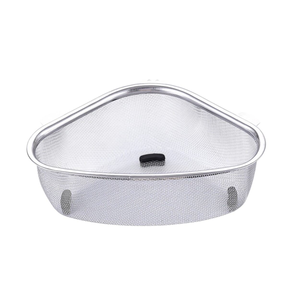 Stainless Steel Triangular Kitchen Waste Net Trash Can Bin for ...