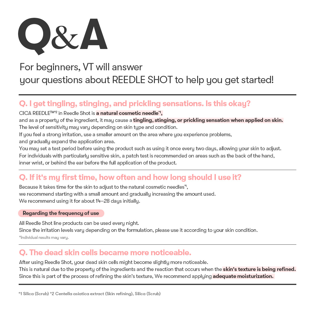 [VT] Collagen REEDLE SHOT 100/300/700 Elasticity care, Anti-Aging, Skin ...