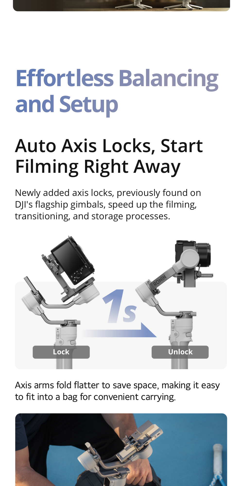 DJI RS 4 Mini - Stabilizer | Intelligent Tracking & Composition ...