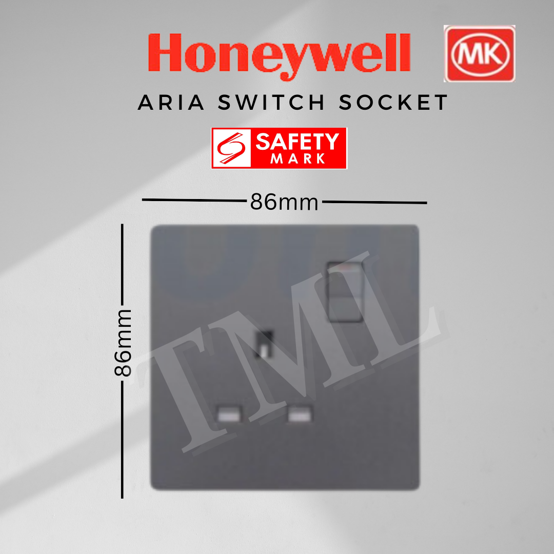 MK Aria Switch Socket Black White Grey Rose Gold TML for HDB BTO Condo ...