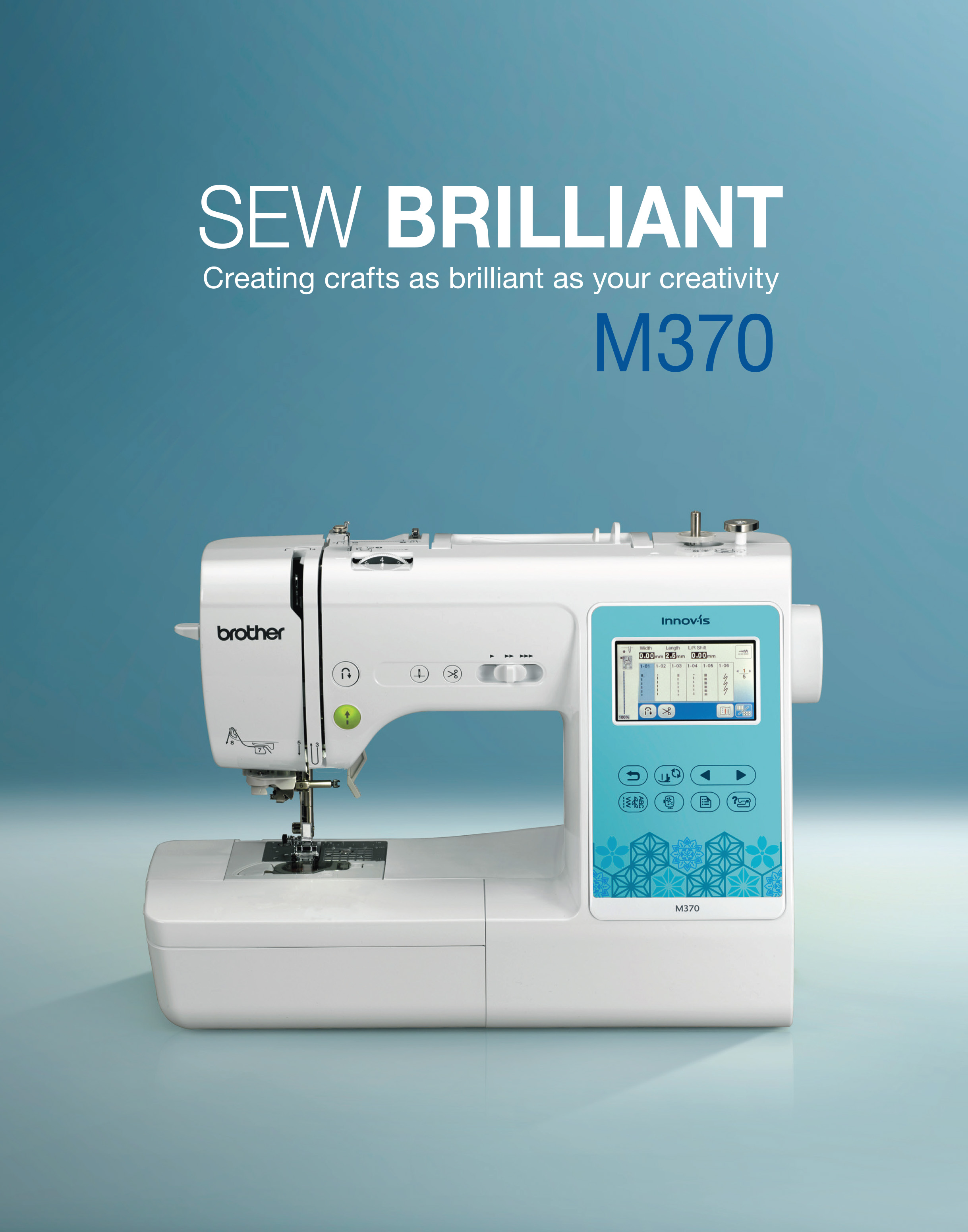 Brother Innov-is M370 Sewing and Embroidery Machine | Shopee Singapore