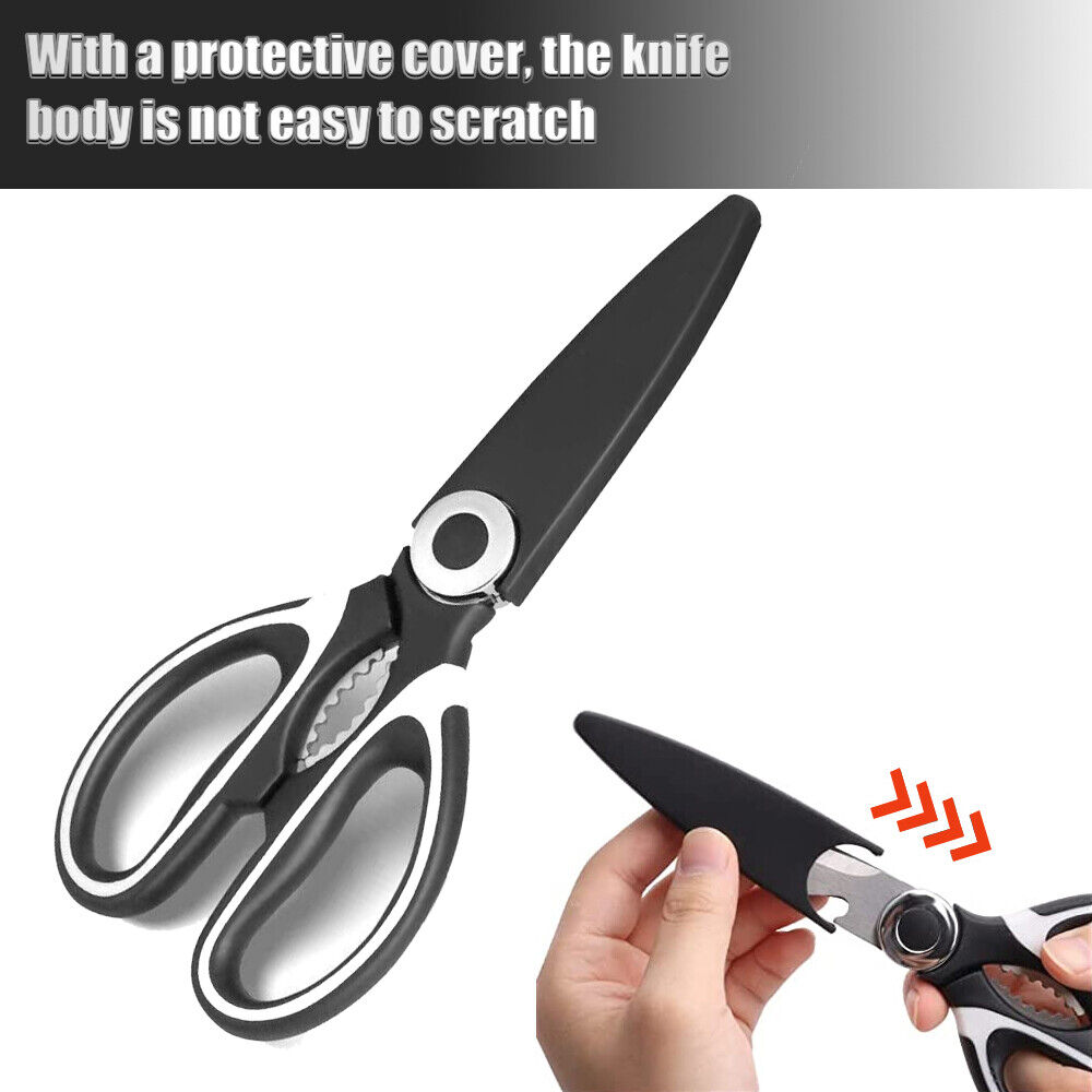 🇸🇬【SG stock】5 in1 Multi Purpose Kitchen Scissors Ultra Sharp Premium ...