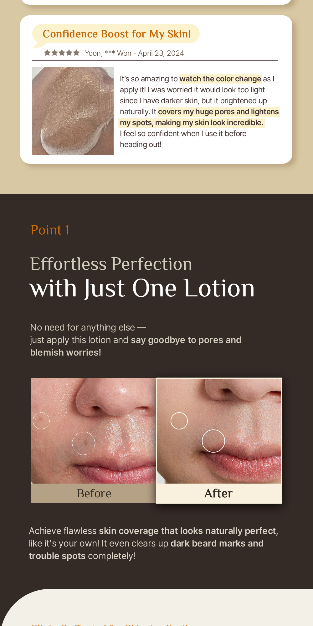 [OBgE Official] Natural Cover Lotion SPF50+ PA++++ 50g | Tone-up Lotion | No White Cast | 2-in1 ...