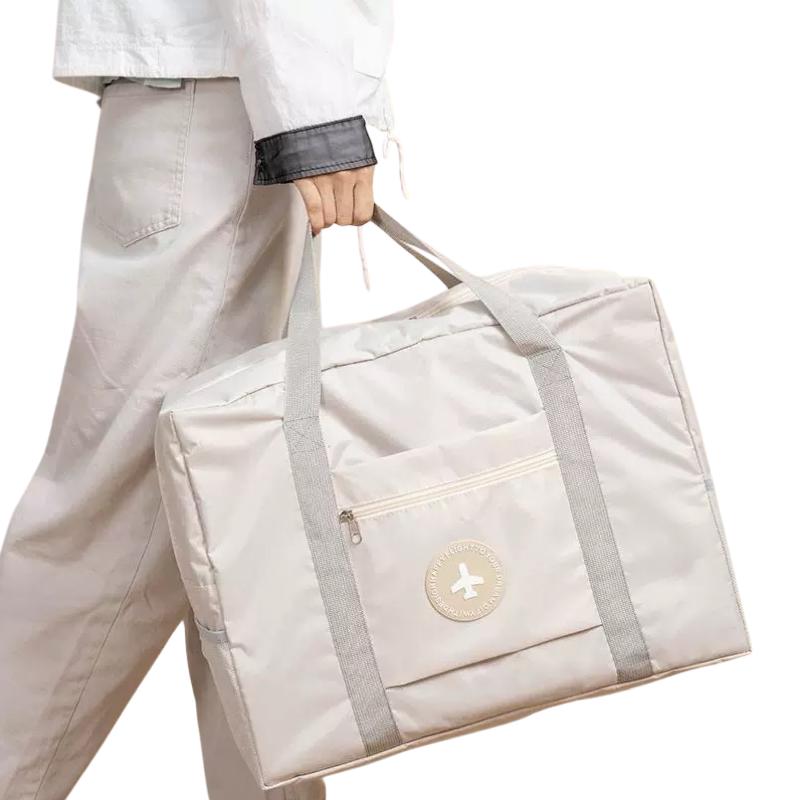 Foldable Bags Travel Hand Carry Bag Luggage Slot Compatible | Shopee ...