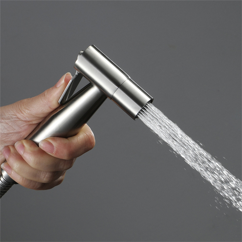 【SG Stock】 High Pressure Stainless Steel Bidet Spray 3 PC Set | Shopee ...