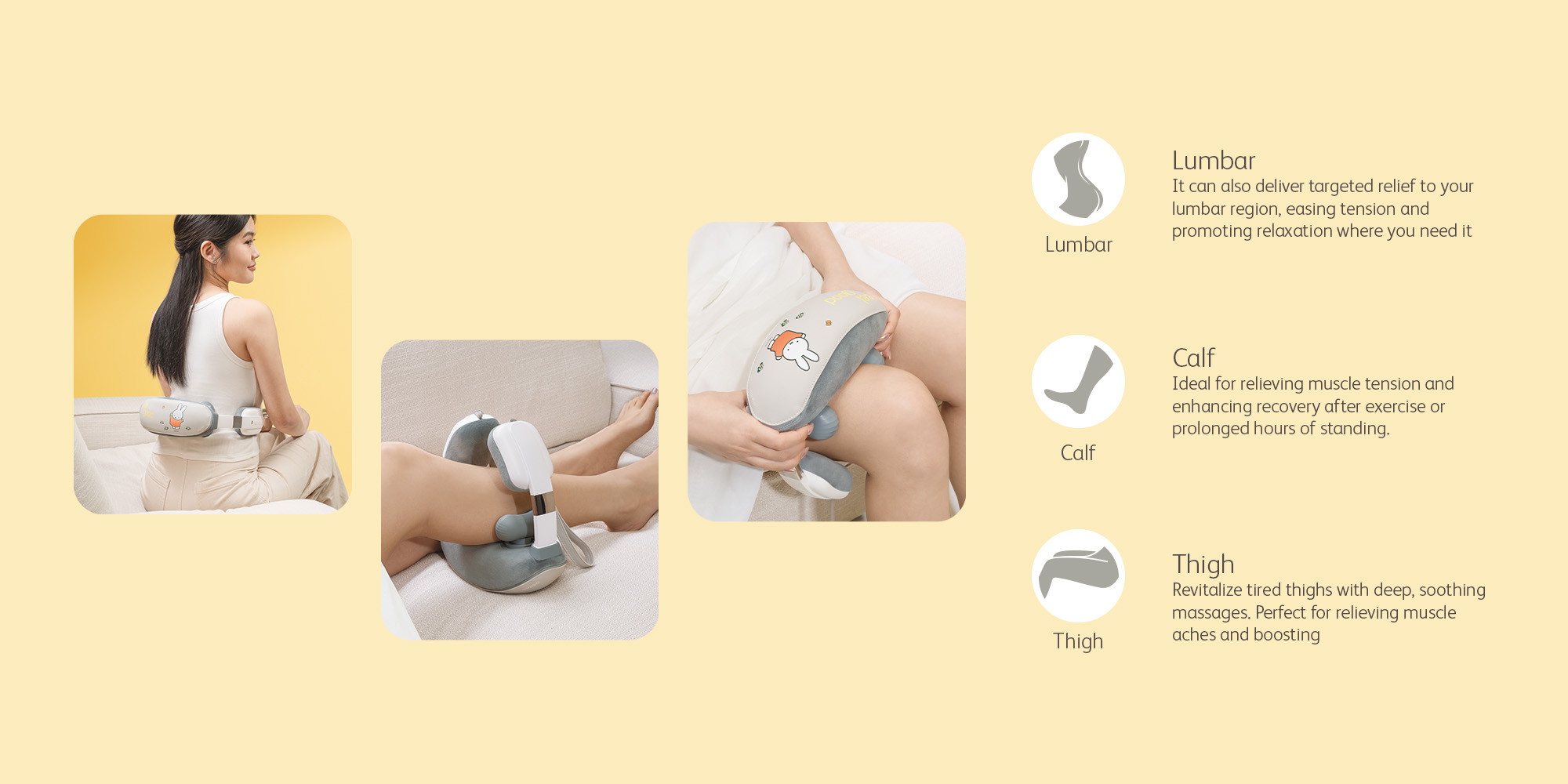 [PRE-ORDER] OSIM uNek Plus (miffy Feel Good Series) Neck Massager ...