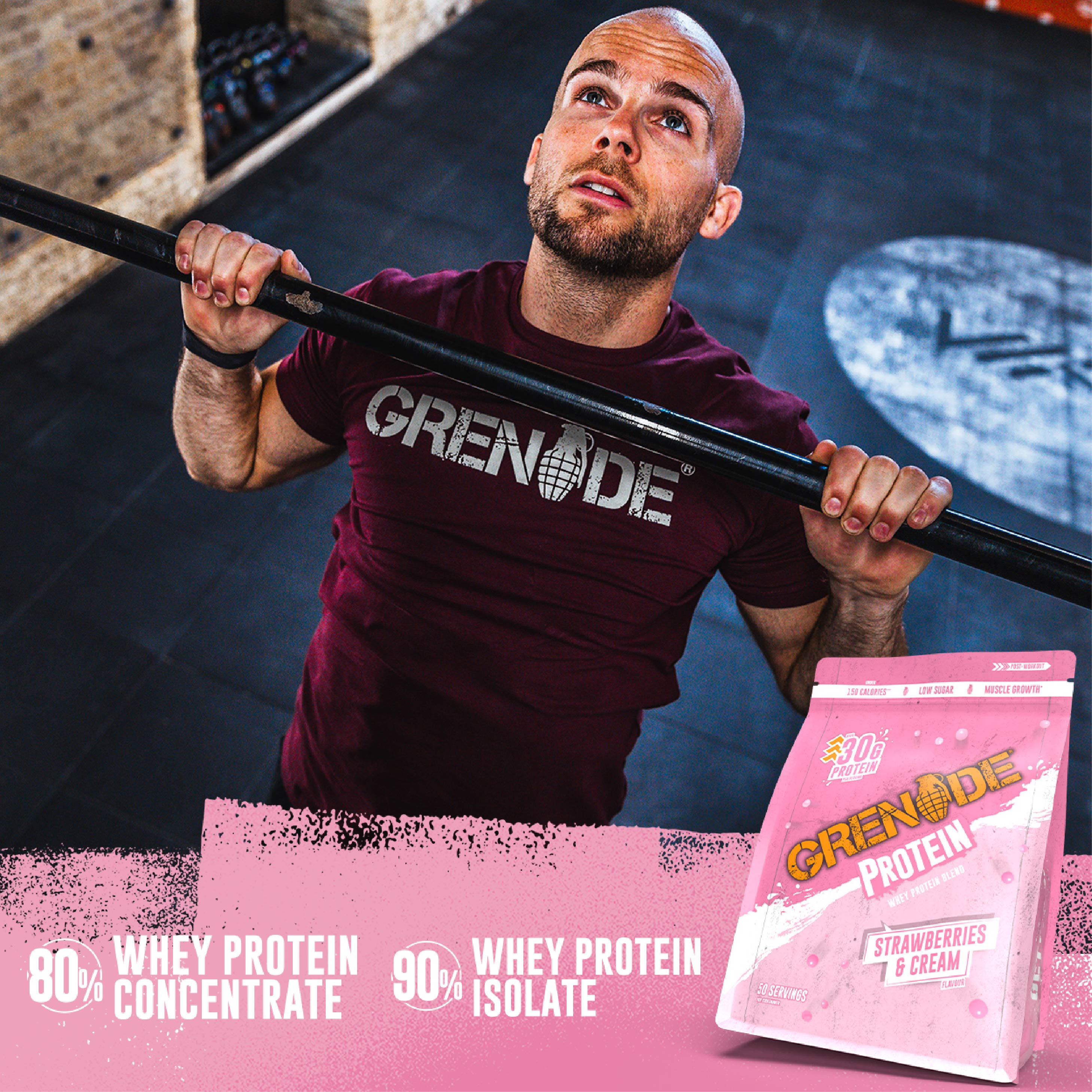 Grenade Whey Protein Blend (2kg) | Shopee Singapore