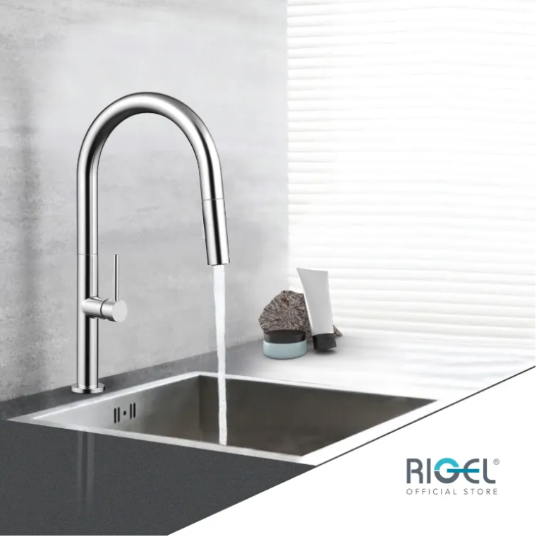 RIGEL Kitchen Bundle - Scratch Resistance Kitchen Sink SNK6545SB-LINEN ...