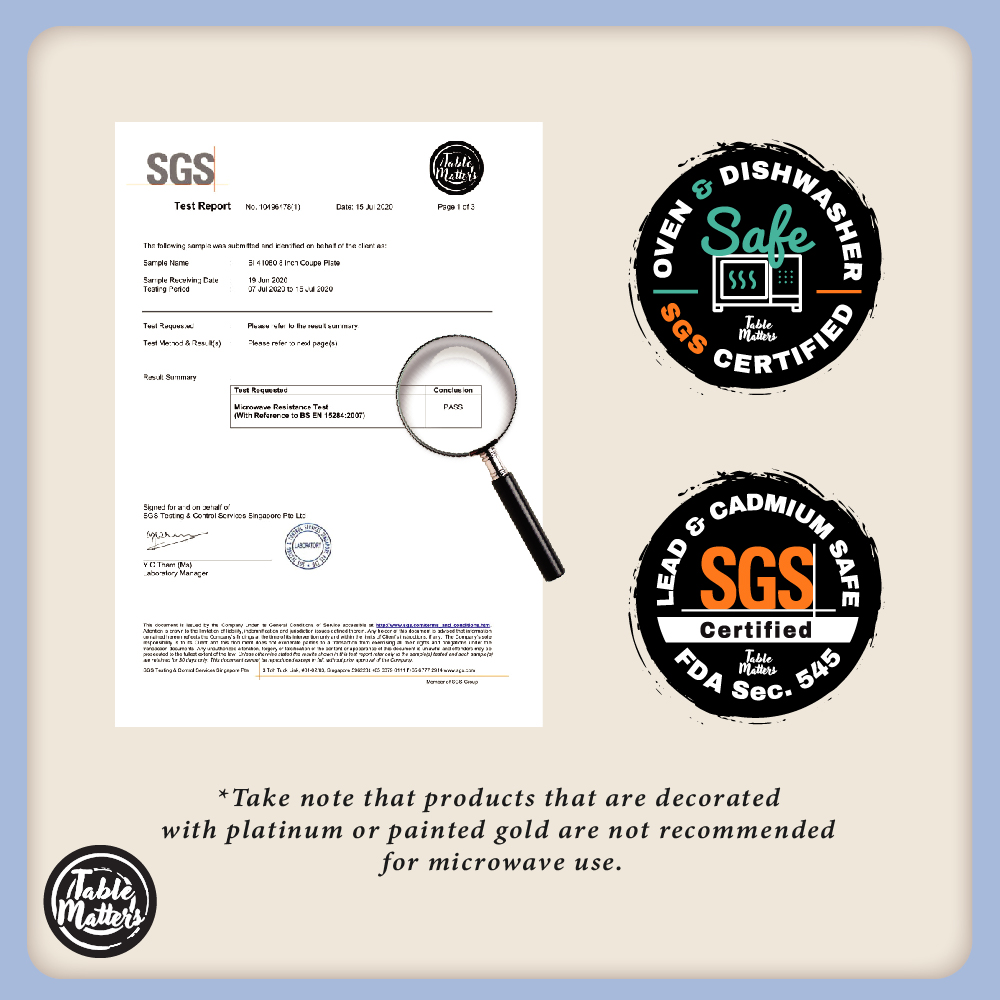 Table Matters - Blue Wave with Crisscross Red 8PCS Dining Set -Worth ...