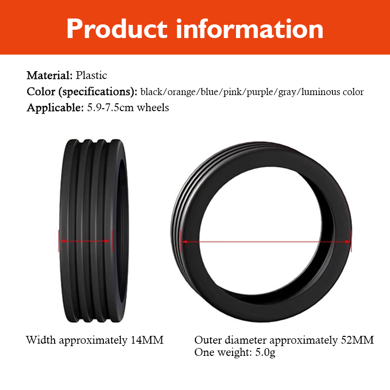 【HM】SG Stock Luggage Silicone Wheel Roller Protector Travel Trolley ...