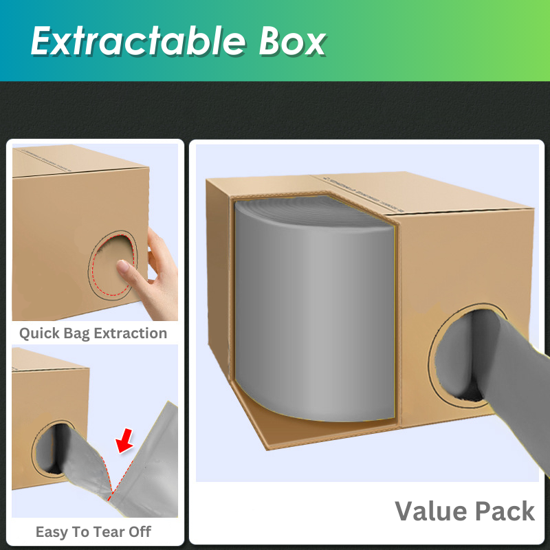 BIO Biodegradable Star Seal Handle Trash Bag 10L 20L | Shopee Singapore