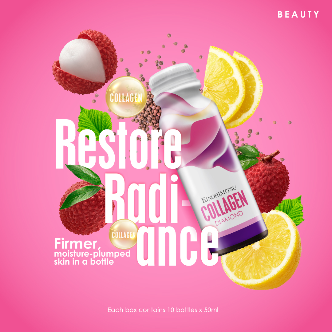 Kinohimitsu Slim & Glow Bundle (Collagen Diamond 30's + Kiloscut 30's ...