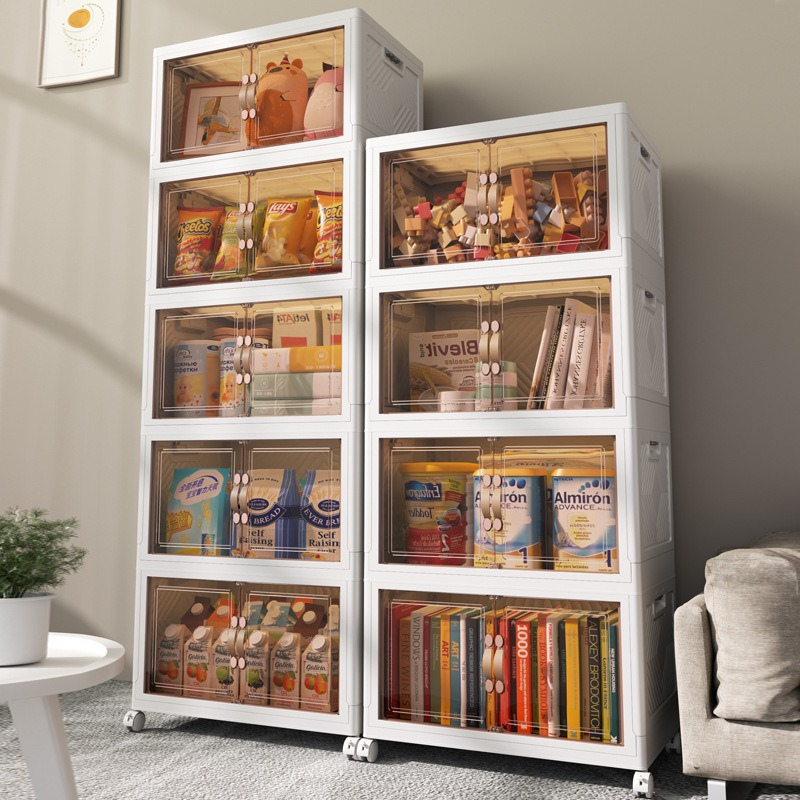 Foldable Cabinet/ Foldable Stackable Storage Drawer/ Stackable Storage ...