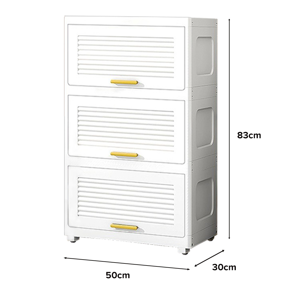 (JIJI.SG) HALE Flip Top Cabinet Chest Storage Plastic Storage Box Home ...