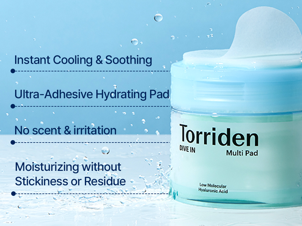 [Torriden Official] DIVE IN Low Molecular Hyaluronic Acid Multi Pad for ...