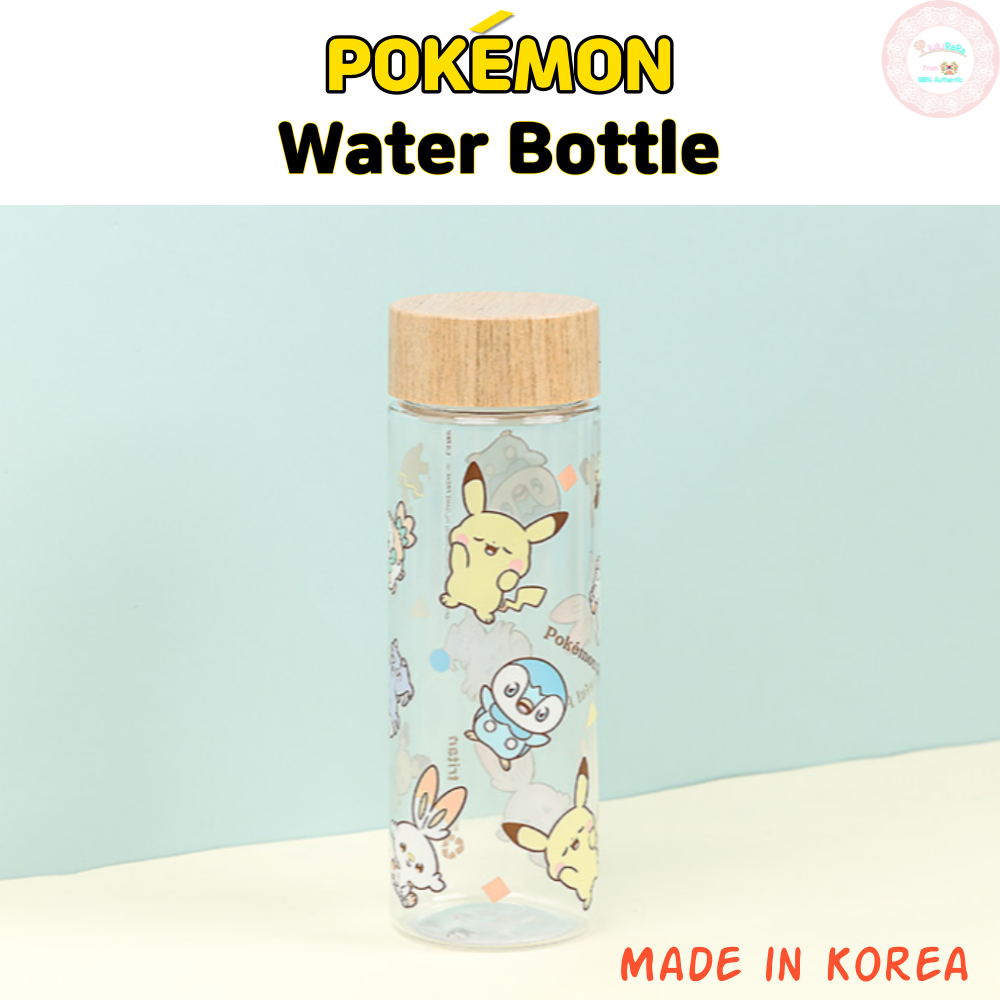Pokémon Water Bottle Made in Korea Clear Bottles for Kids Pikachu ...