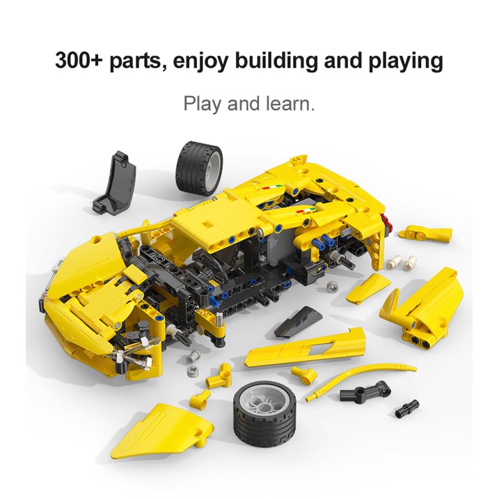 CaDA Bricks Pull Back Sports Car Series-Z-Wind C52022W Block Toys ...