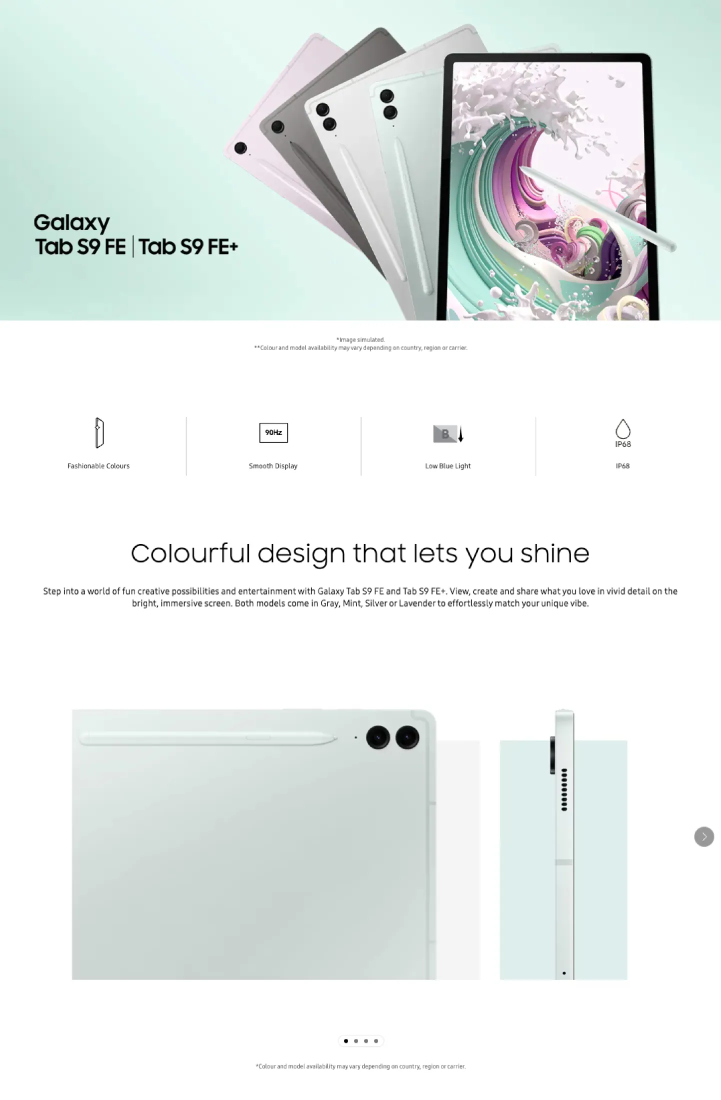[Singtel SG60 Deals] Samsung Galaxy Tab S9 FE / FE Plus 5g 128GB ...