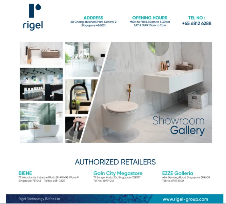 RIGEL Gallant Rimless Toilet Bowl with optional upgrade to Manual Bidet ...