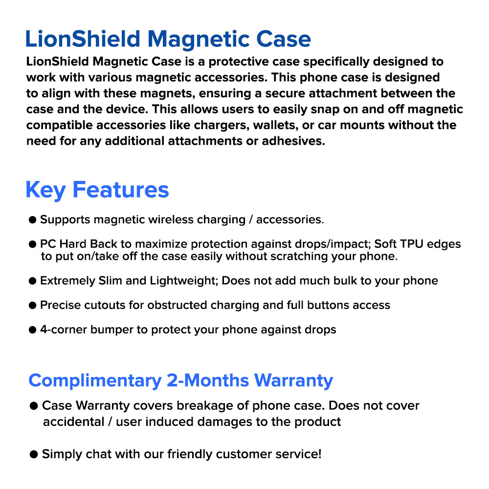 (SG) Magnetic Clear Case, Compatible with Samsung S25 Plus/S25/S24 ...