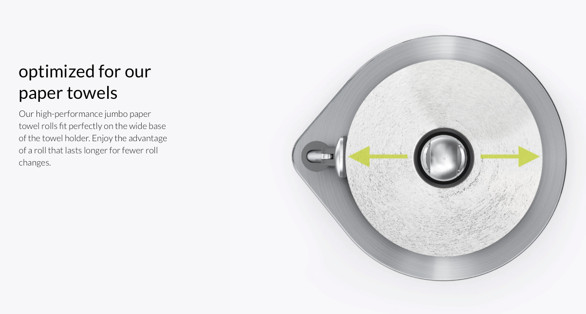 simplehuman Tension Arm Paper Towel Holder (New) - Gizmo Hub | Shopee ...