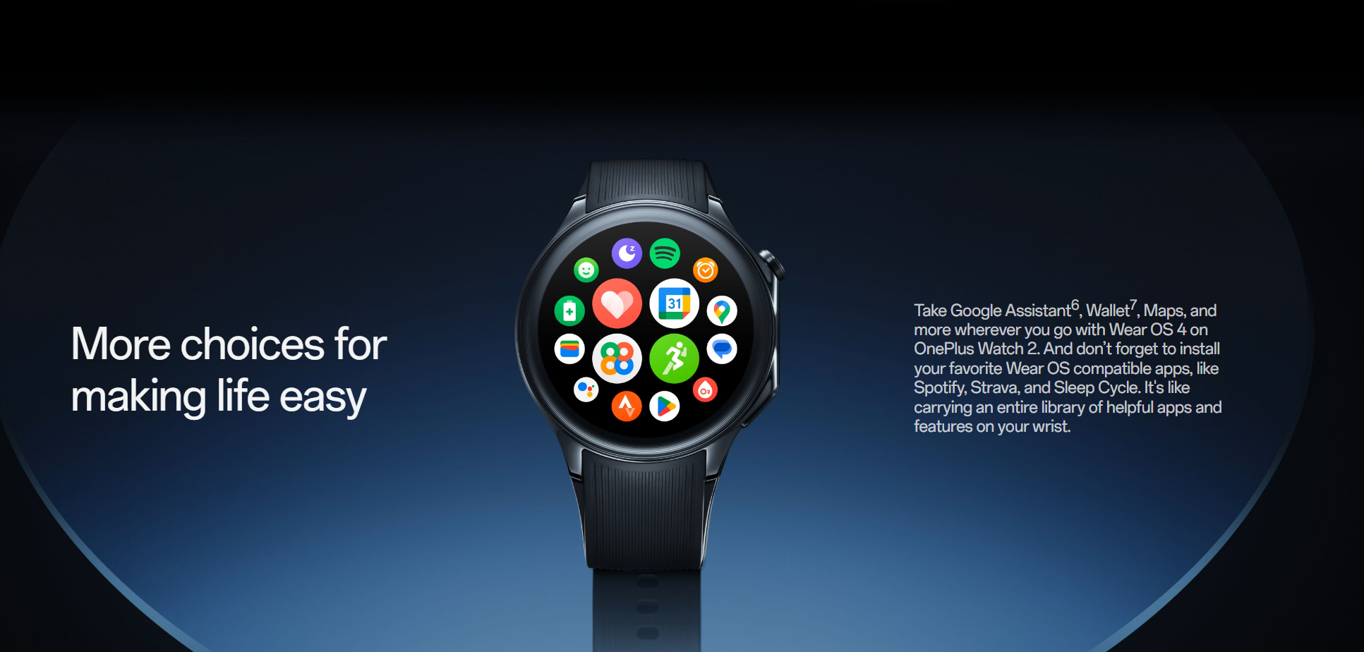 OnePlus Watch 2 | Snapdragon W5 + Wear OS | IP68 and Military Grade ...
