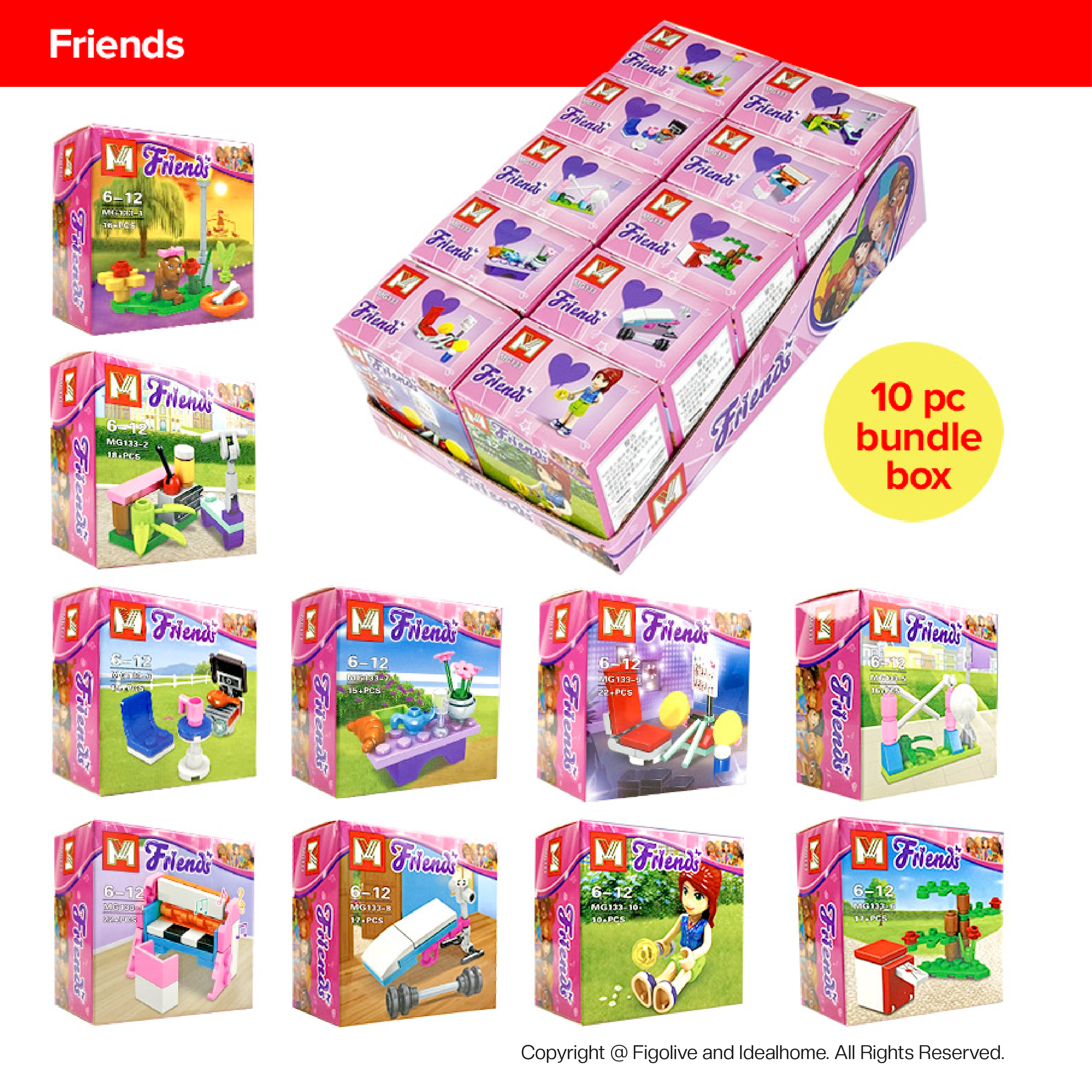 [SG Seller] Bundle of 10 boxes Kids Puzzle Toy Game Kids Gift Kids ...