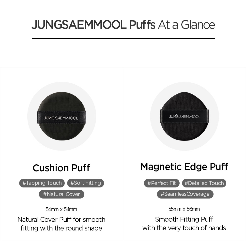 JUNGSAEMMOOL Easy-tap Puff (2p) | Shopee Singapore