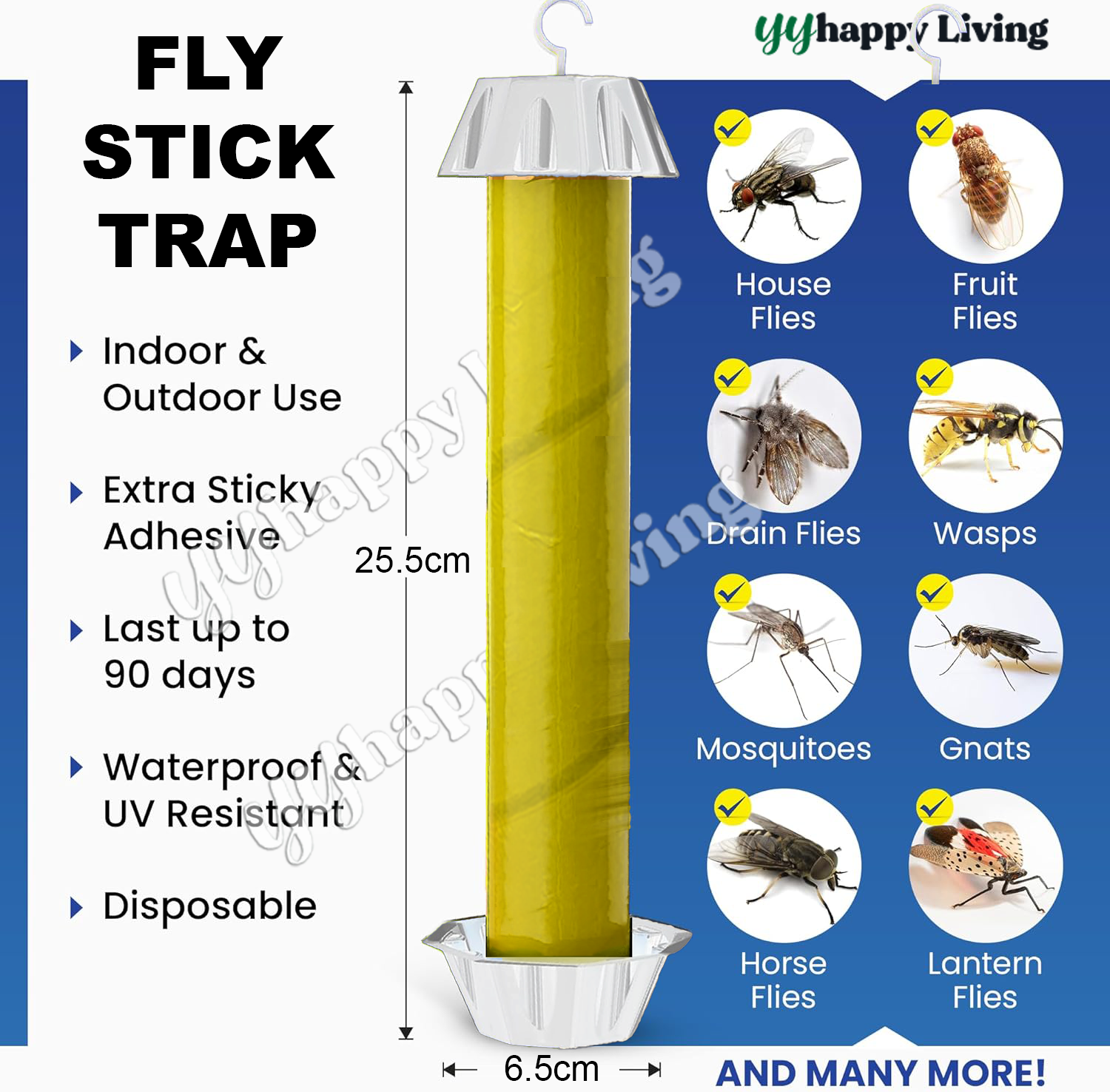 [SG Ready Stock] Sticky Glue Trap | Magic Fly Trap Sticker |Insects ...