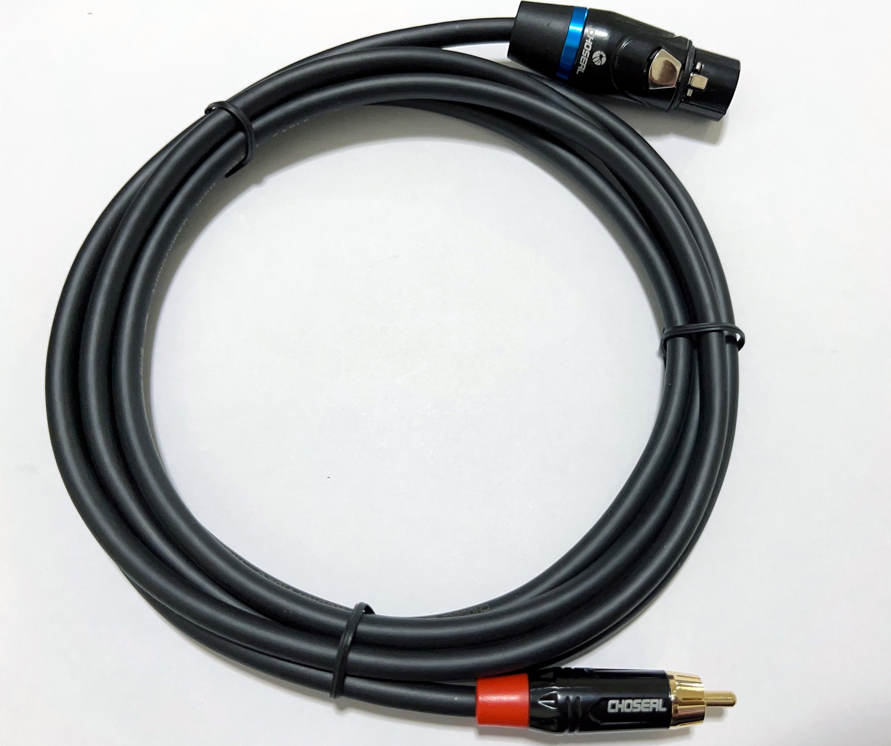 Choseal Audio Cable XLR to RCA cable Male Female 1-10m | Shopee Singapore