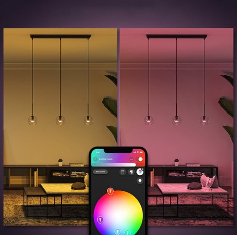 Philips Hue White & Color Ambiance E14 Smart Bulb (5.1W, RGB) | Shopee ...