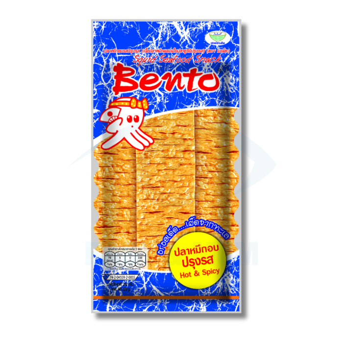 (HALAL) Bento Squid Thai Snack 4g X 12 pcs | 7 AVAILABLE FLAVORS | SG ...
