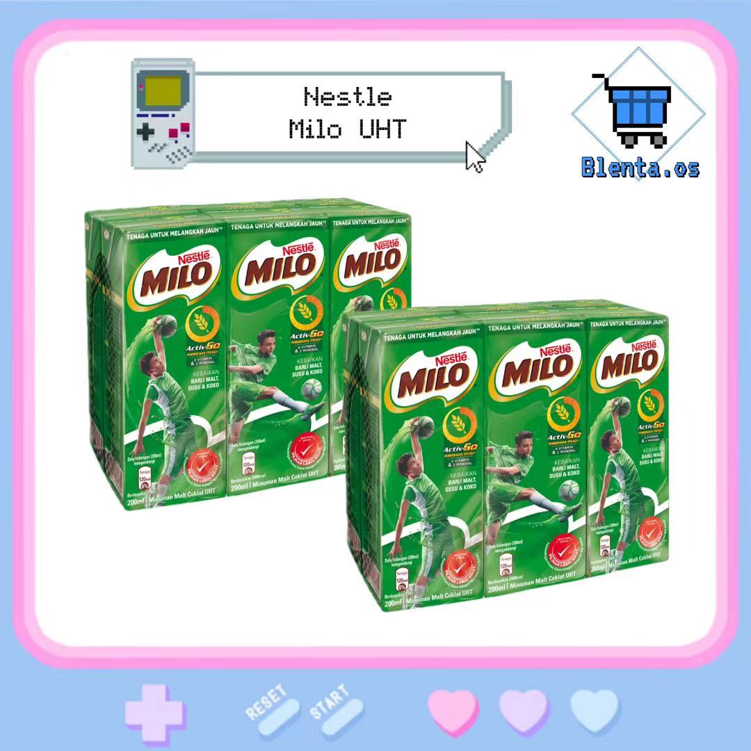 Nestle Milo Active-Go UHT Original 6x200ml🔥SG READY STOCK🔥 | Shopee ...