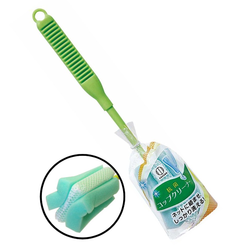 [Japan] Tumbler Cleaner / Antibacterial Cup Bottle Clean Brush / Made ...