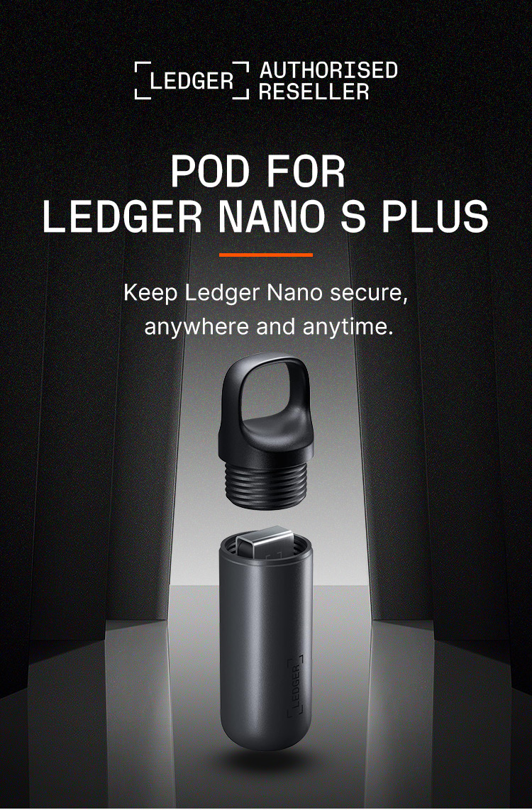 Ledger Nano S Plus Pod - On-The-go Protection for Your Ledger Nano S ...