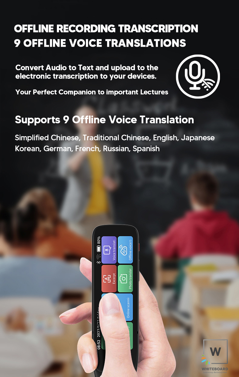 【SG】 Whiteboard Dictionary Pen | OCR Scanner Voice Translation ...