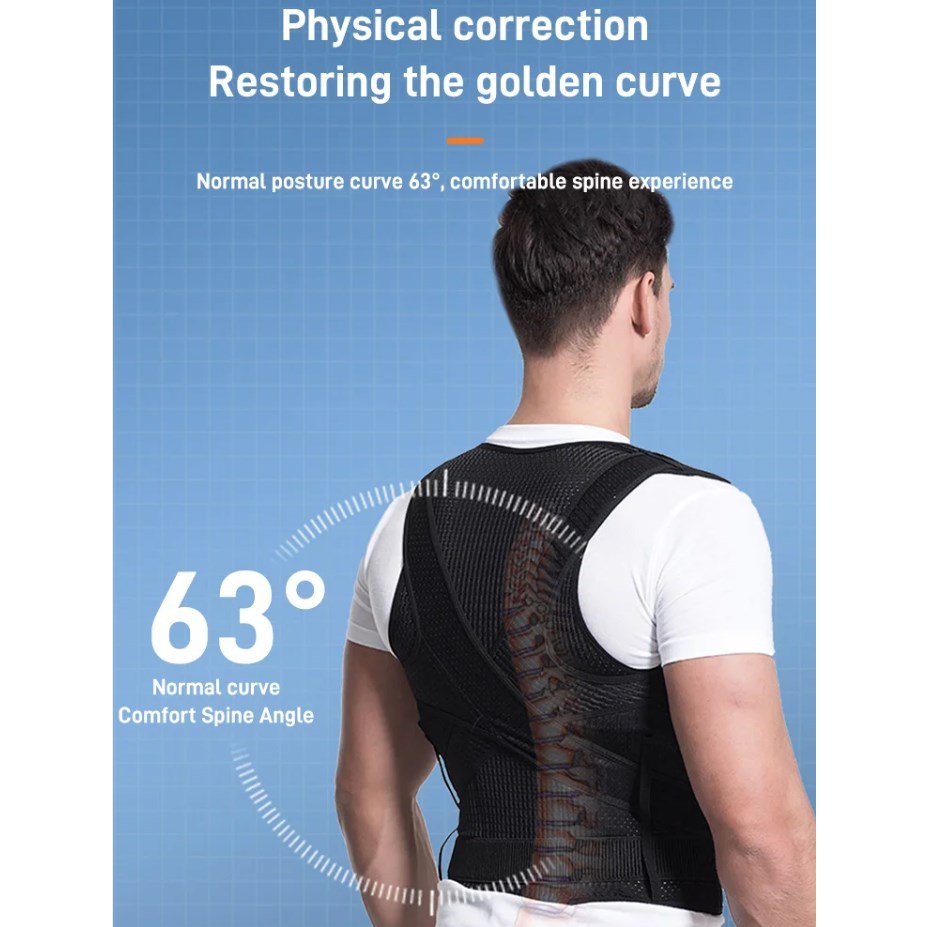 🇸🇬 [In Stock]3D Stretch Hunchback Orthopedic Posture Corrector Back ...