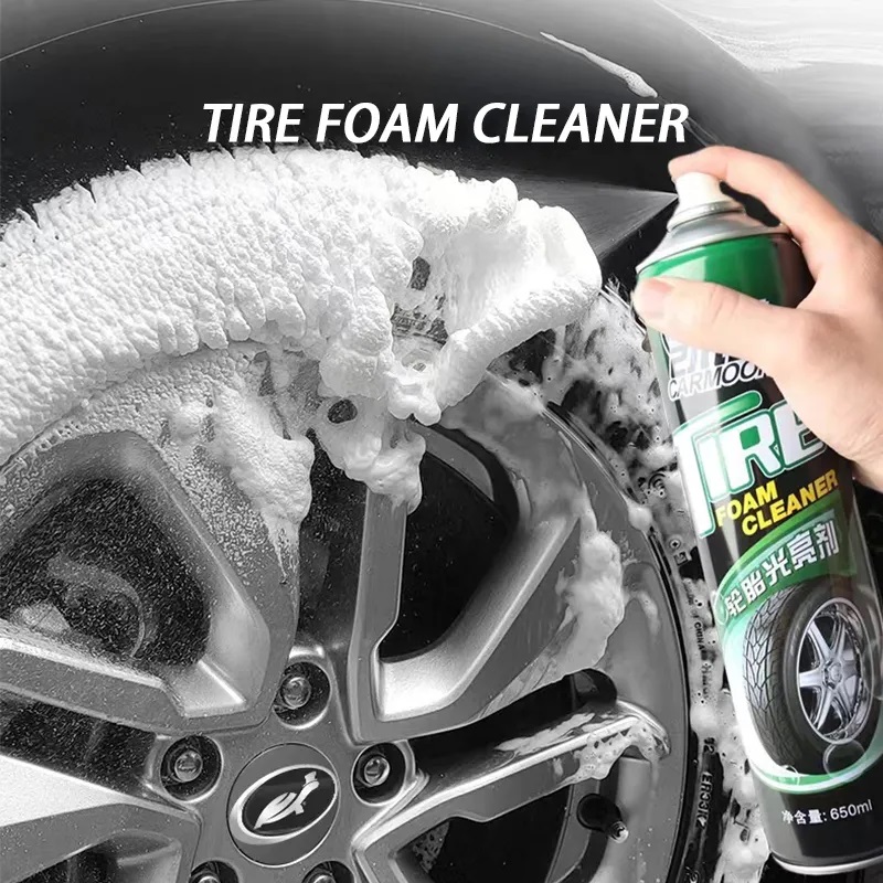 [SG] Tyre Brightener / Tyre Shine Spray / Tyre Wax Foam Spray / Tire ...