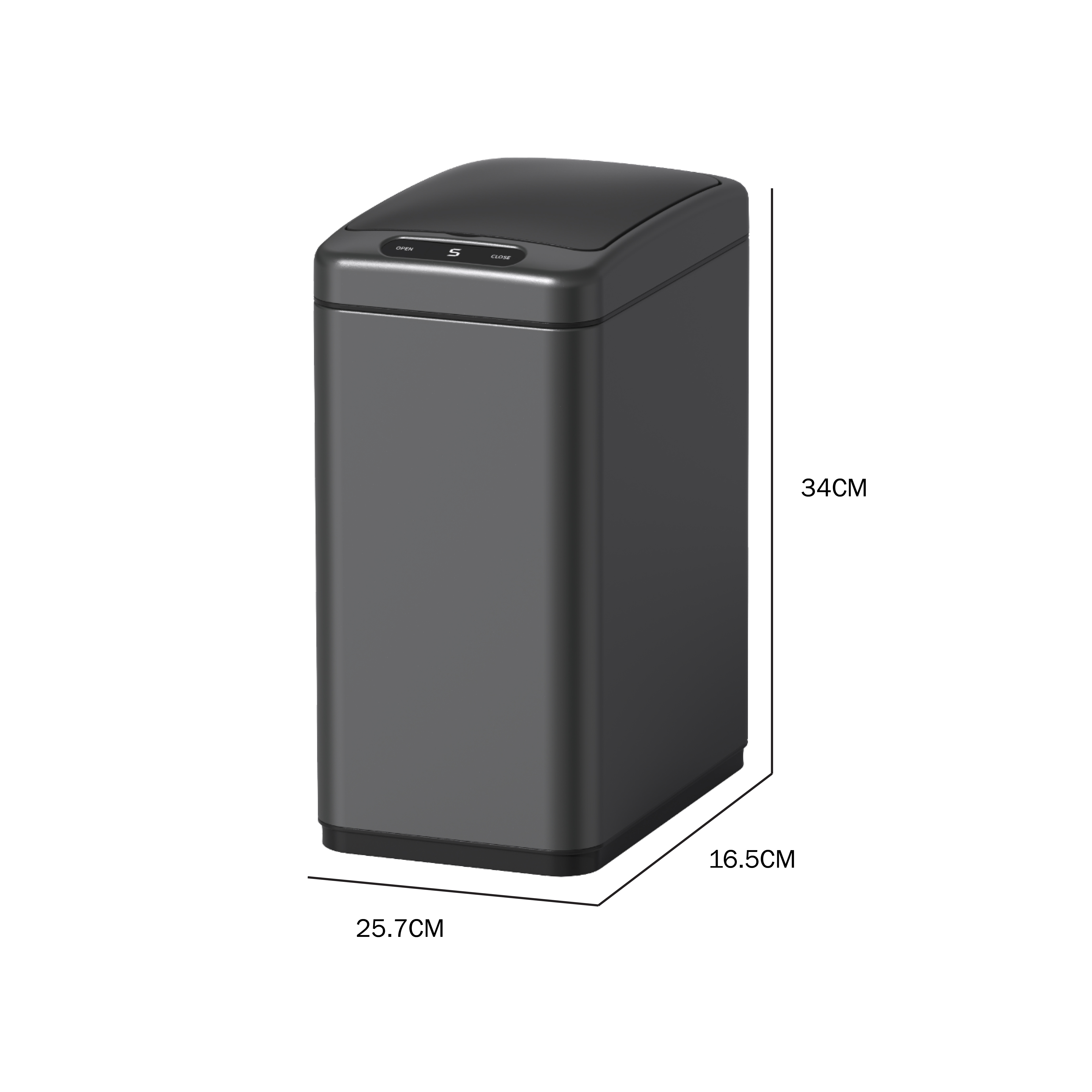 JAVA Sensor Bin | MARY | JH8823 | 8L | Slim Dustbin | Trash Bin ...