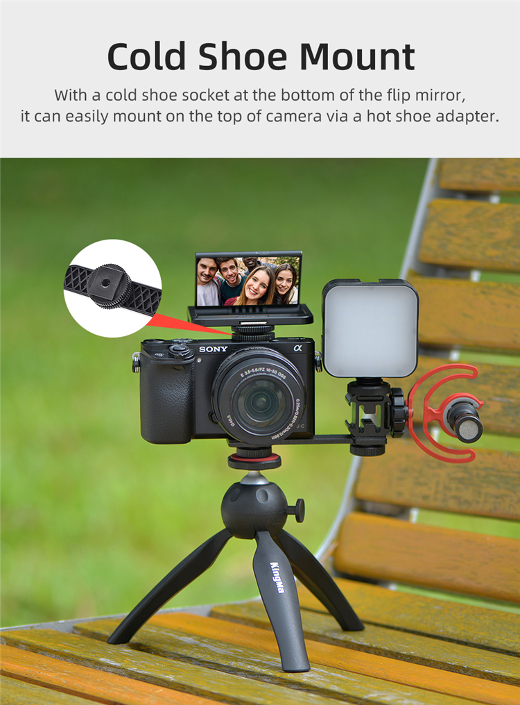 [KingMa] Camera Flip Screen Mirror for Selfie, Vlogging and Live ...