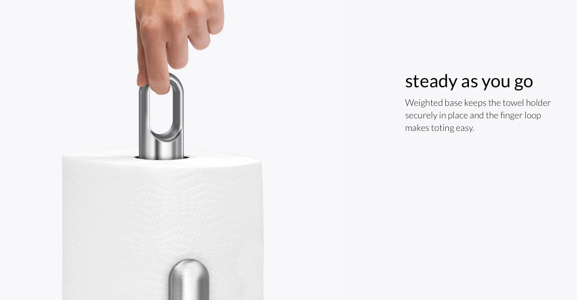 simplehuman Tension Arm Paper Towel Holder (New) - Gizmo Hub | Shopee ...