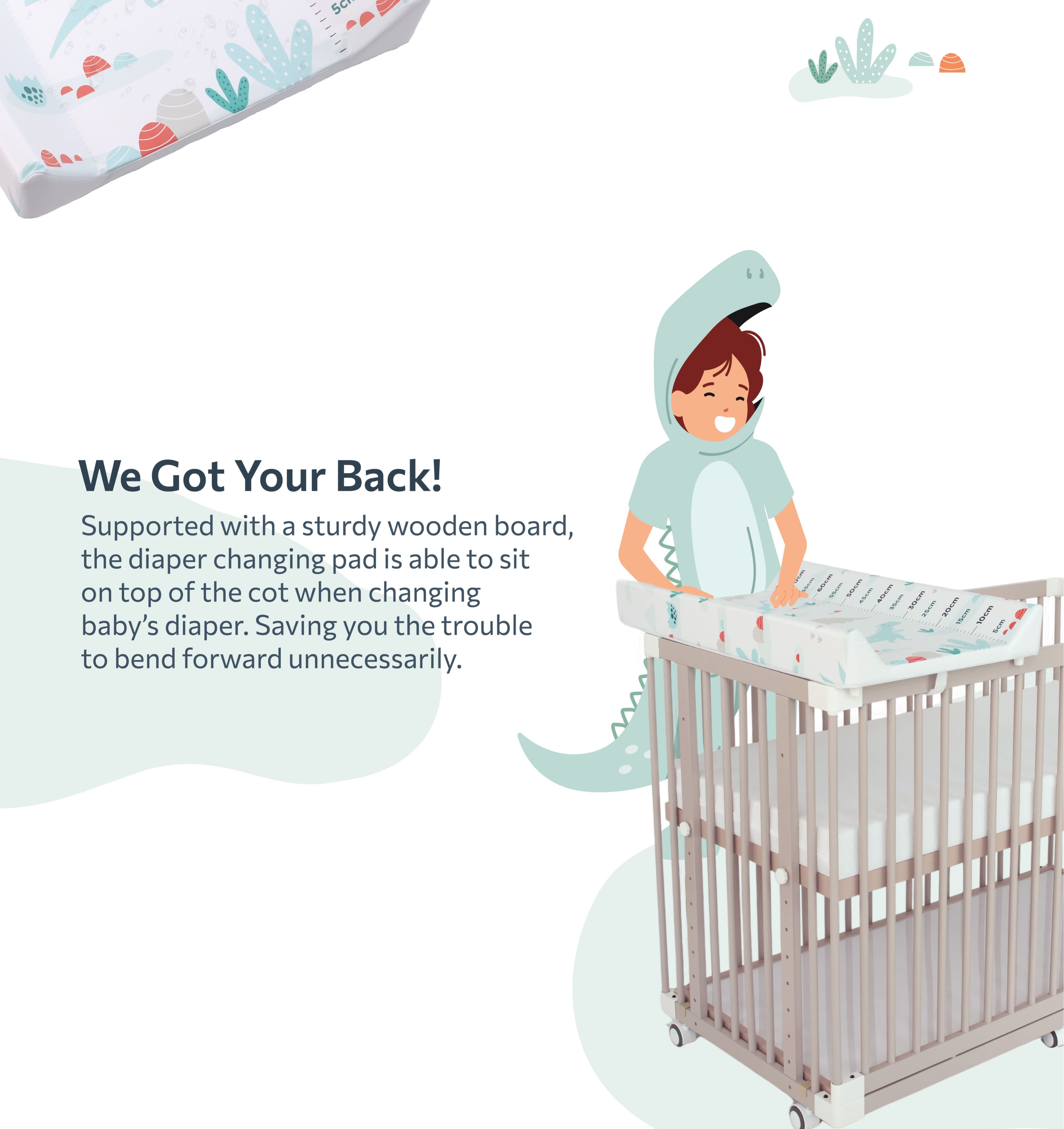 Beblum Diaper Changing Pad (Hard Base) | Shopee Singapore