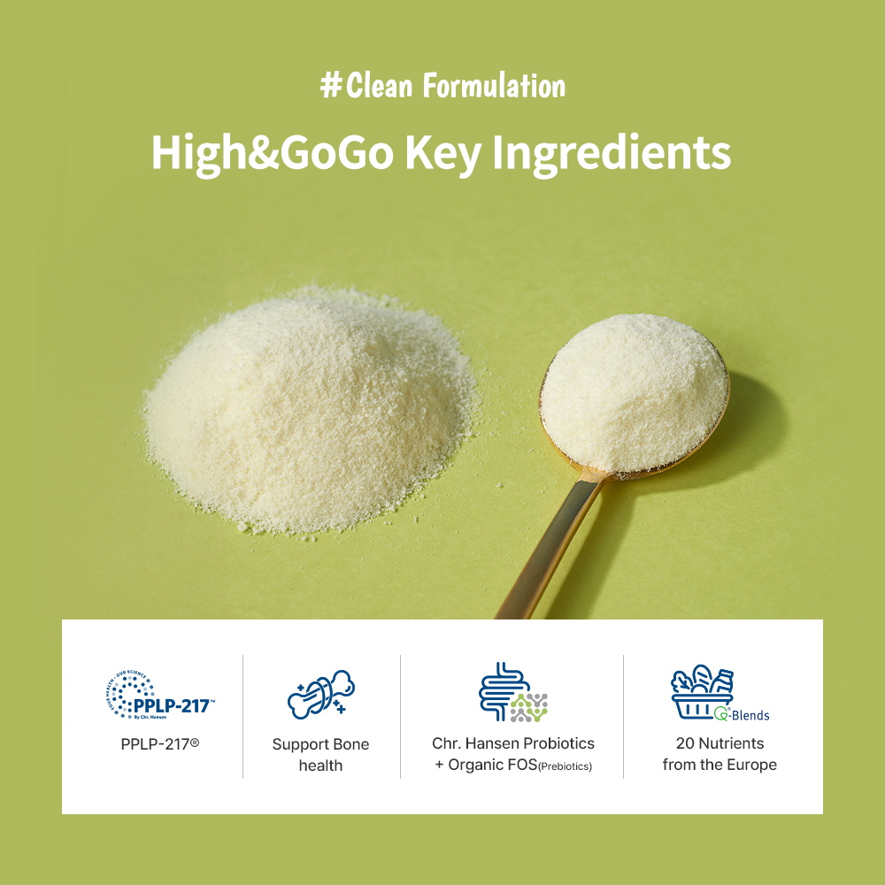 Denps High & Gogo Growing up Milk, Denmark Organic Milk Powder, PPLP ...